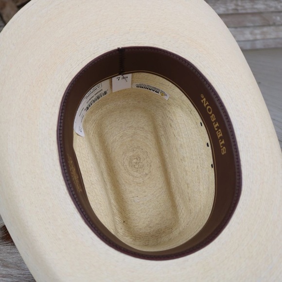 Stetson | Accessories | Stetson Square Palm Leaf Cowboy Hat | Poshmark